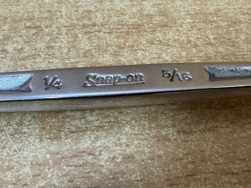 Spanner Snap-On B1360 1/4 X 5/16 Flex Head Spanner Brake Wrench ...