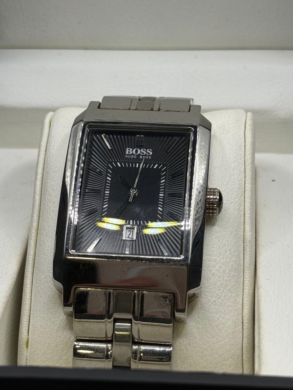 Hugo Boss Watch Unisex Hb.47.1.2076 Boxed With Links | 016200276317 ...