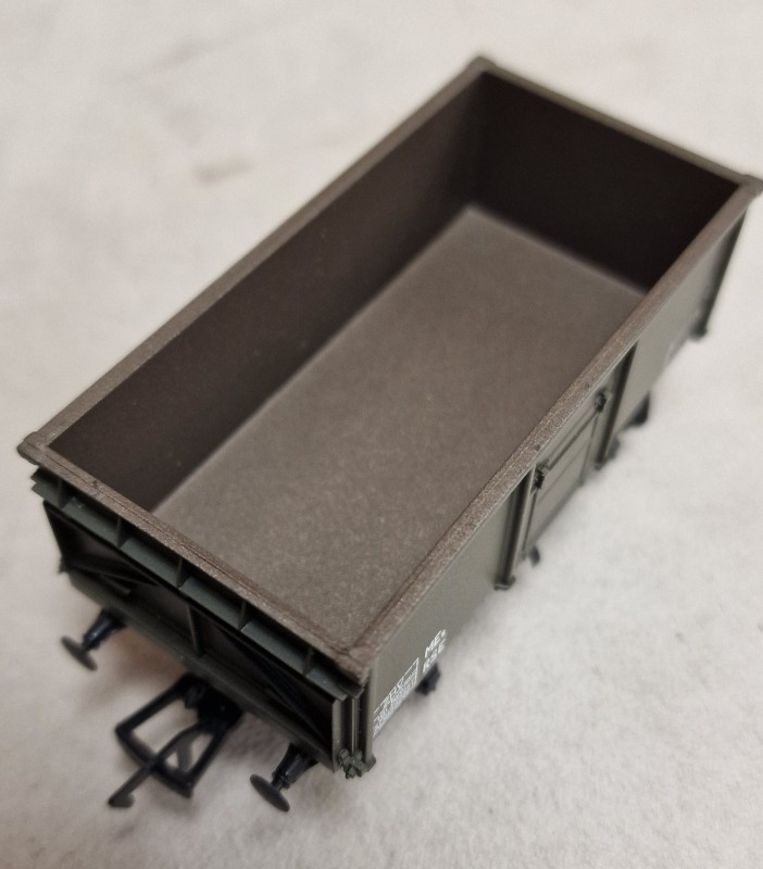 Bachmann Branch-Line 37-255 16T Mineral Wagon Zhv Olive Green Black ...