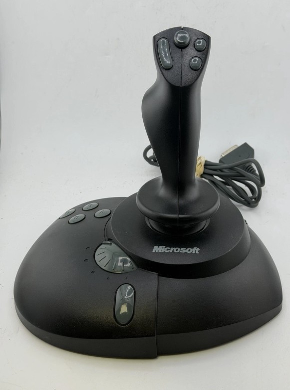 Microsoft Sidewinder Precision Pro Joystick PC Gaming Controller Black ...