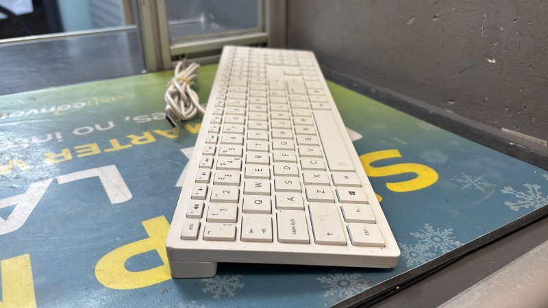 HP, PC White Wireless Keyboard Tpc-C002k, White | 046800069634 | Cash ...