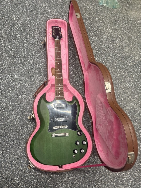Epiphone Sg Classic With P90 Pick Ups Green | 048500401302 | Cash ...