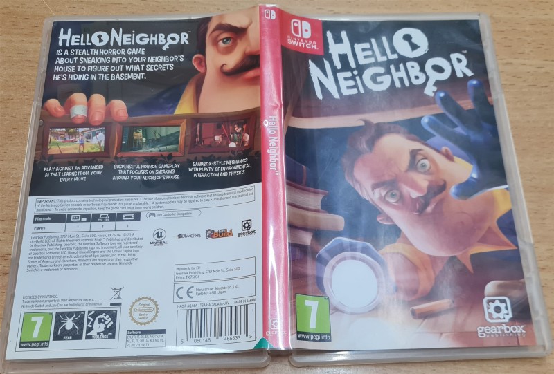 Hello Neighbour Nintendo Switch | 042100112885 | Cash Converters