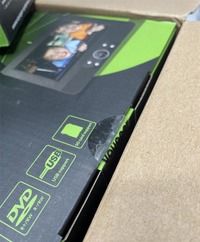 Voyager 7" Dual Car DVD Players Vydvd7-Pp Black | 027300099043 | Cash ...