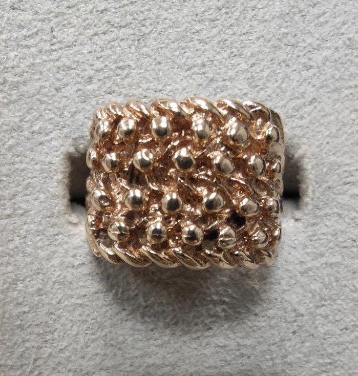 9Ct Keeper Ring Yellow Gold Mens Ring Size M | 054400270253 | Cash ...