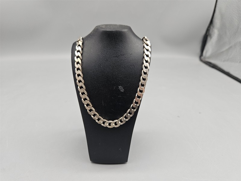 Silver 20'' Silver Curb Chain Chain 50cm 30.1G | 019300246606 | Cash ...