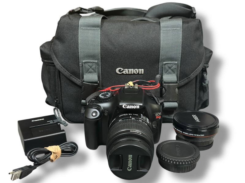 Canon Eos Rebel T3/1100D With 18-55mm F/3.5-5.6 Is II Black ...