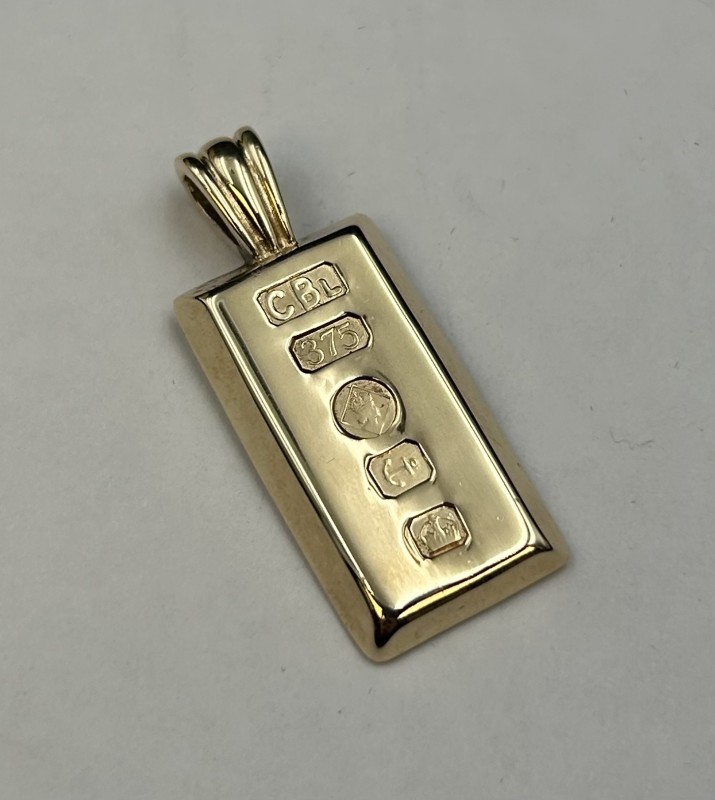 9Ct Ingot Pendant 17.2G | 057800035928 | Cash Converters