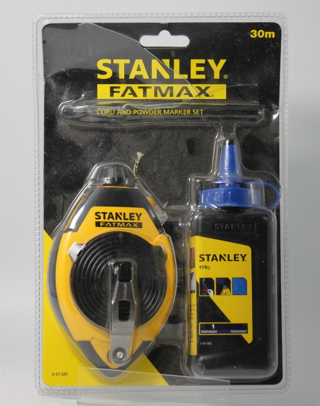 Stanley Fatmax Cord And Powder Marker Set | 042800155751 | Cash Converters