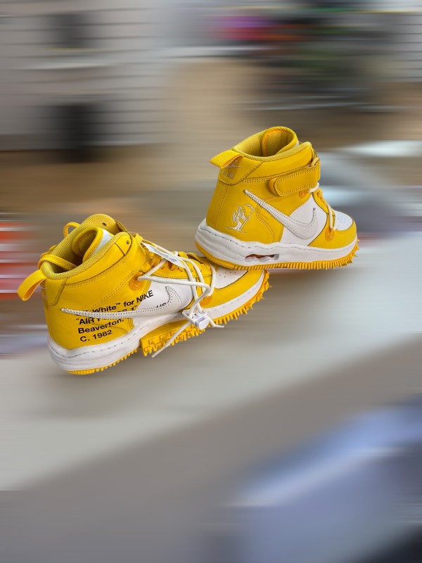 Nike Air Force 1 Mid Sp Lthr Yellow | 053800198651 | Cash Converters