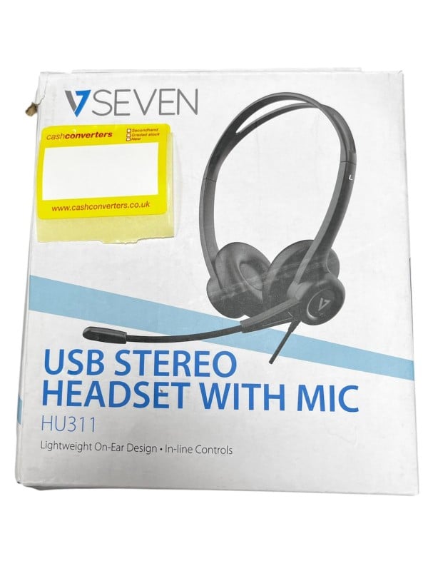 V7 Hu311-2Np Wired On-Ear Headphones | 046300104036 | Cash Converters