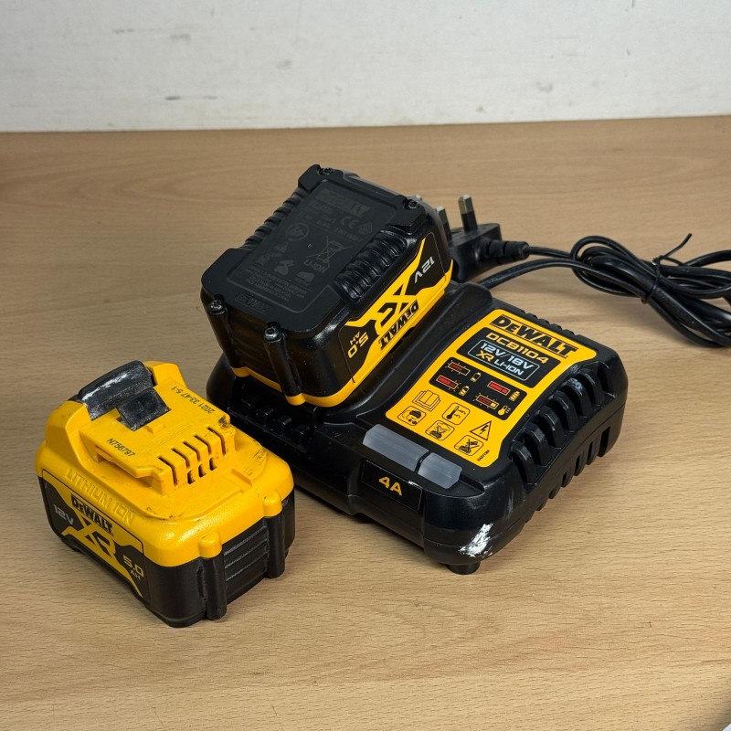 Dewalt Circular Saw (2021 Model) Dcs512 With 2X 12V 5.0Ah Batteries ...