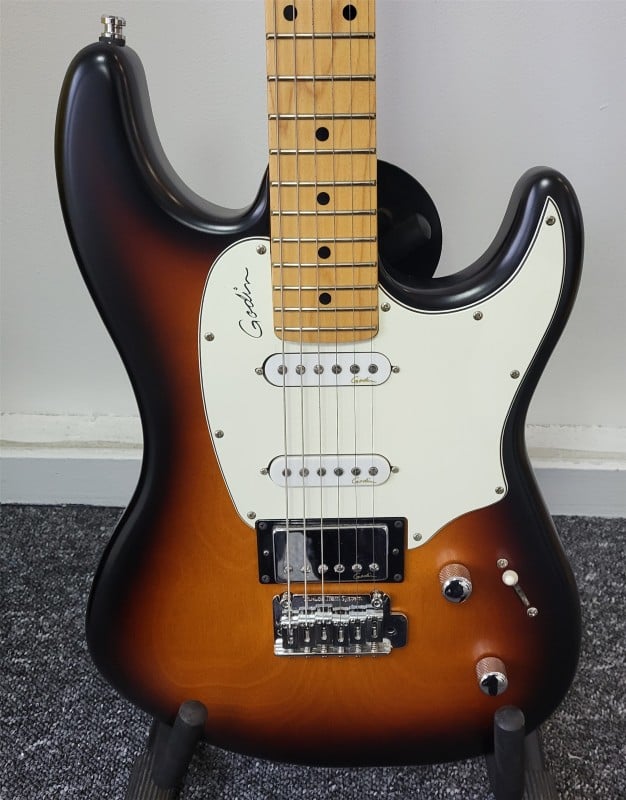 Godin Session 2016 Vintage Burst Hss Brown | 026800194814 | Cash Converters