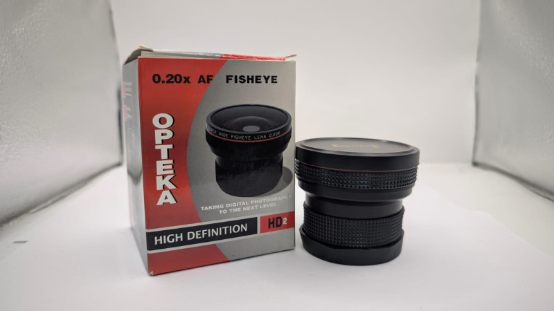 Opteka Fisheye 0.20X Af Hd2 Fisheye A Black | 037500092204 | Cash ...