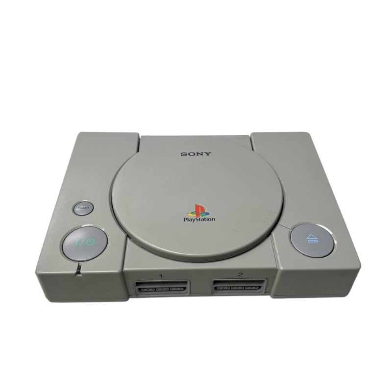 Playstation 1 Console With 3rd Party Controller Playstation Grey ...