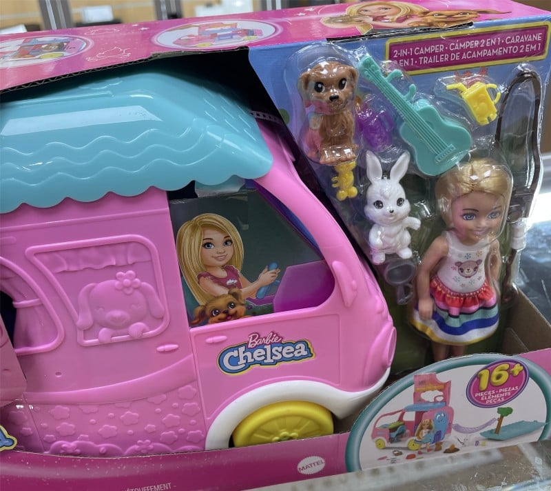 Toy - Educational Barbie Chelsea 2-In-1 Camper | 044800134727 | Cash ...