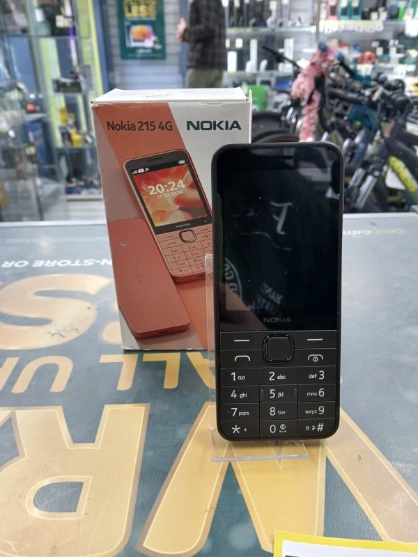 Nokia Non Smart Nokia Mobile Phone 215 4G (2.8", 128 MB) Black Black ...