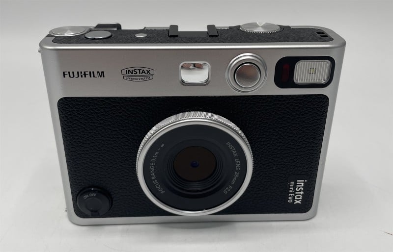 Fujifilm Instax Mini Evo Hybrid Instant Camera, Black Fi038 Black ...