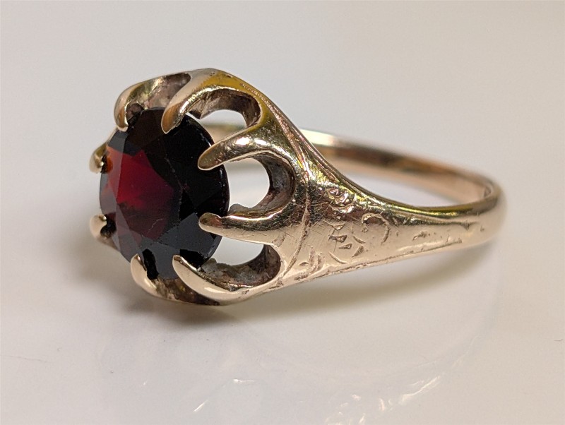 9ct Yellow Gold Ladies Ring Size O | 048900246724 | Cash Converters