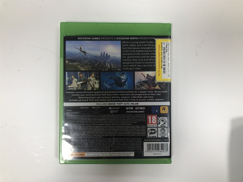 Grand Theft Auto V Xbox One | 027600117695 | Cash Converters
