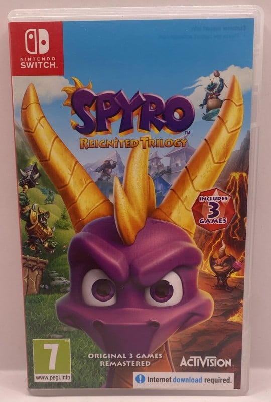 Spyro - Reignited Trilogy Nintendo Switch | 039700195529 | Cash Converters
