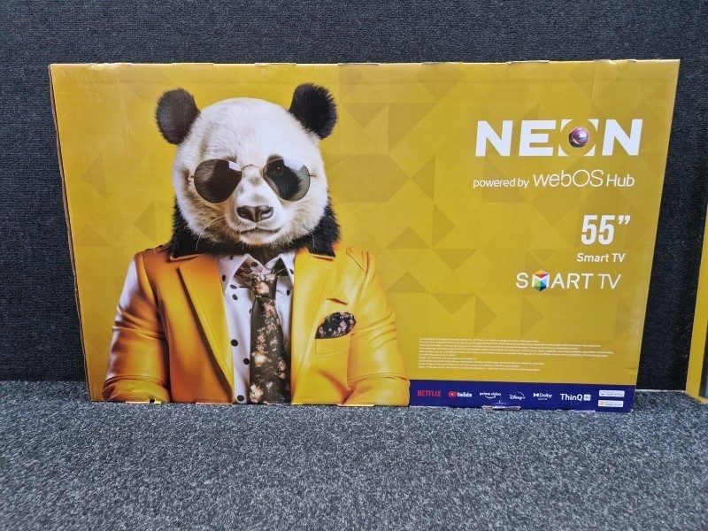 Neon 55" 4K Smart TV With Webos Hub 55 Black | 029100173693 | Cash ...