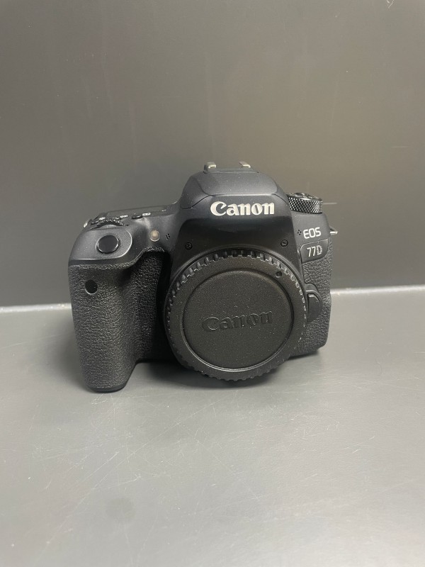 Canon Eos 77D Body Only With Charger And Box 24.0 Mp Black ...