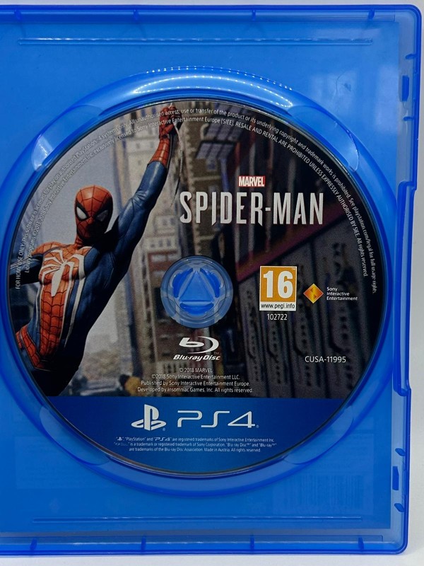 Spider-Man Playstation 4 | 044200062689 | Cash Converters