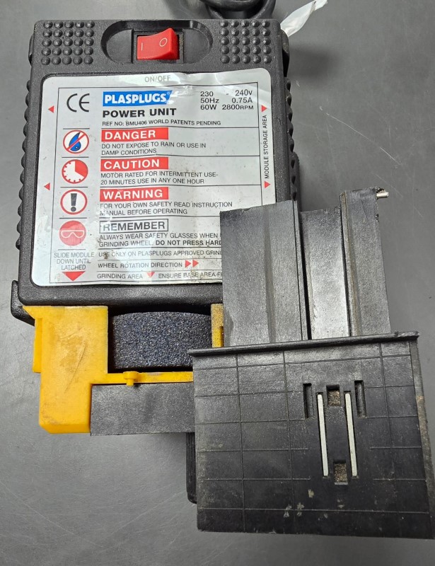 Plasplugs Chisel And Plane Sharpner Power Unit | 016500267668 | Cash ...