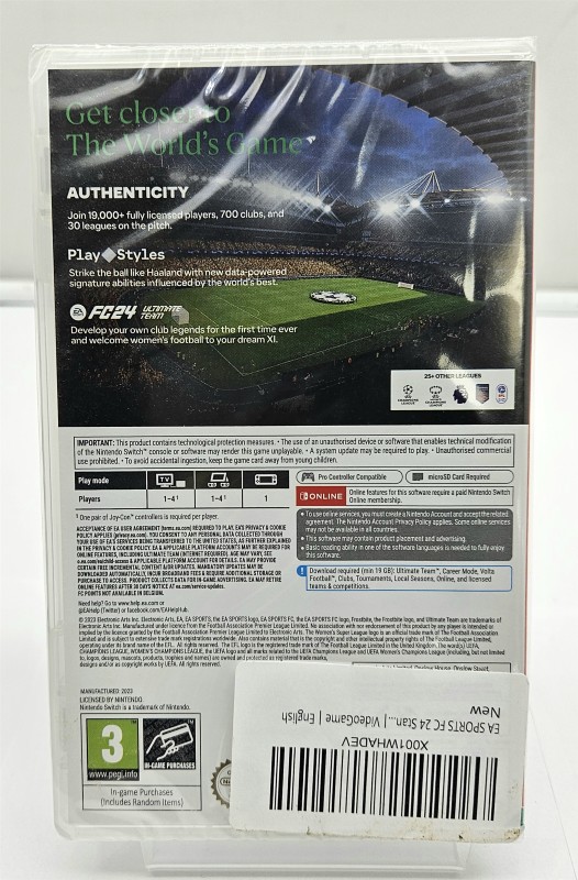 Fc24 Nintendo Switch | 021000139279 | Cash Converters