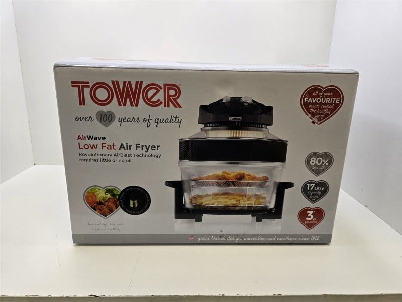 Kitchen Appliance Tower Air Wave Low Fat Air Fryer 17 Litre ...