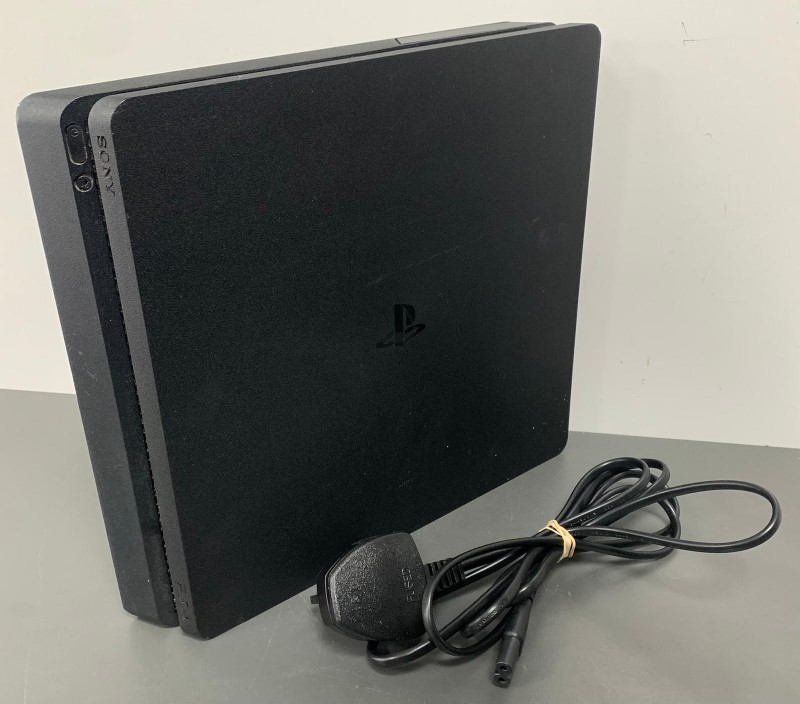 Playstation 4 Slim Console Only Playstation 4 Black | 031200135966 ...