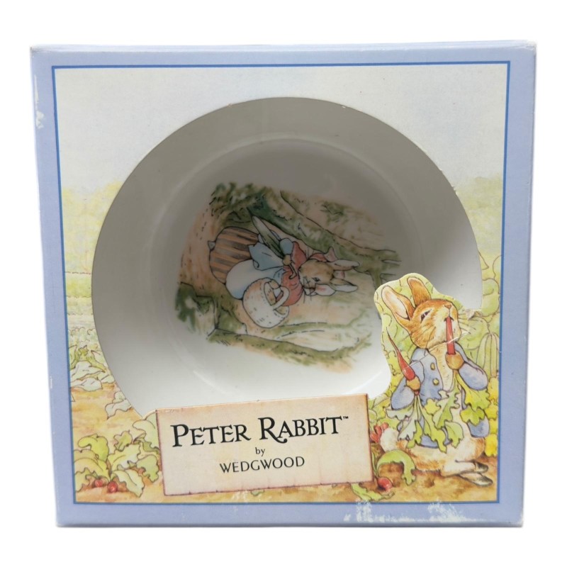 Wedgewood 6" Vintage Peter Rabbit Beatrix Potter Oatmeal Cereal Bowl ...