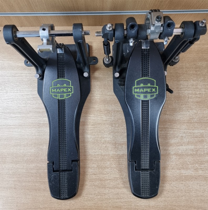 Mapex P810 Armory Double Bass Drum Pedals, Black | 021000141227 | Cash ...