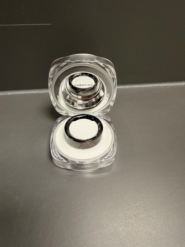 Luna Ring Gen 2 Smart Ring Black Boxed With Charger Size 13 Black ...