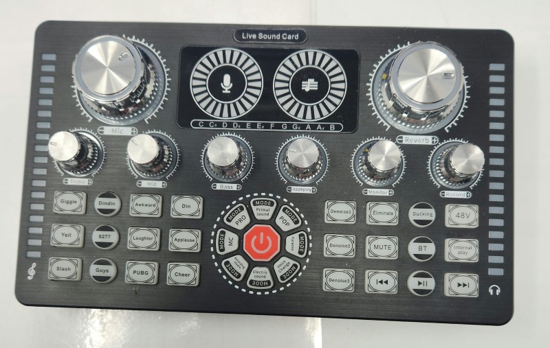 Audio Mixer Live Sound Card | 059300010372 | Cash Converters