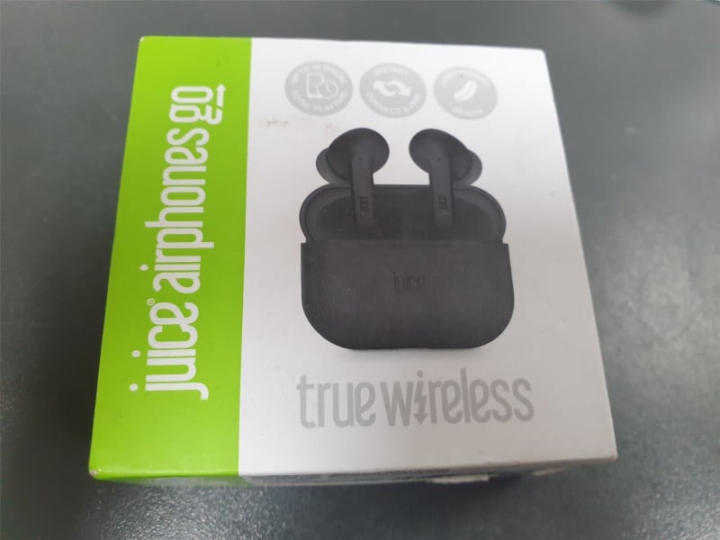 Earphones - Cordless Juice Airphones Go | 027600122054 | Cash Converters