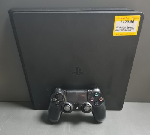 Playstation 4 Slim With Controller= Playstation 4 Black | 018000206008 ...