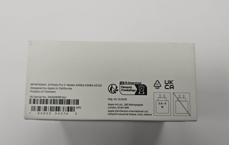 Apple A3063 A3064 A3122 Airpod Pro 3rd Gen With Magsafe Case Sealed ...