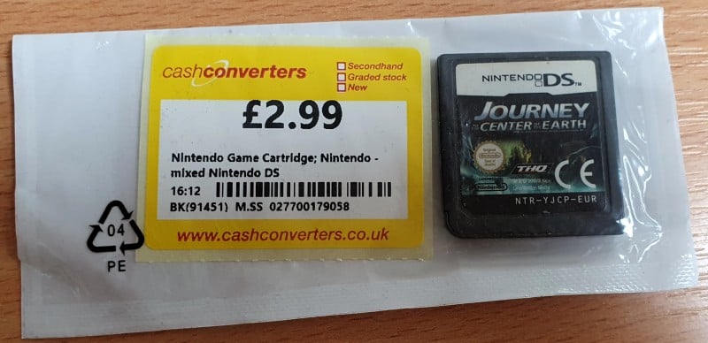 Journey To The Centre Of The Earth Nintendo DS | 027700179058 | Cash ...