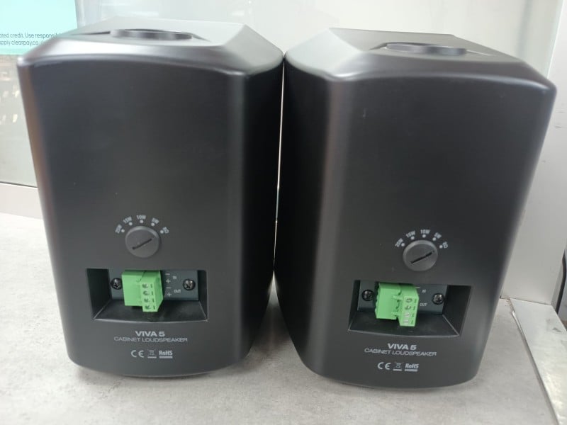 Amc Cabinet Loud Speakers Viva 5 Black | 016200275670 | Cash Converters