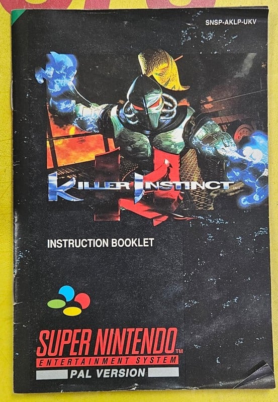 Killer Instinct Super Nintendo | 022600161801 | Cash Converters