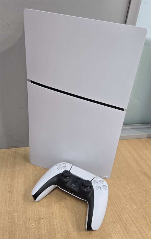 Playstation 5 Slim Digital Edition Console, 825GB, White Playstation 5 ...