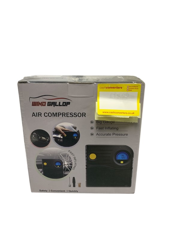 Wind Gallop Air Compressor Mini 12 V | 046300102172 | Cash Converters