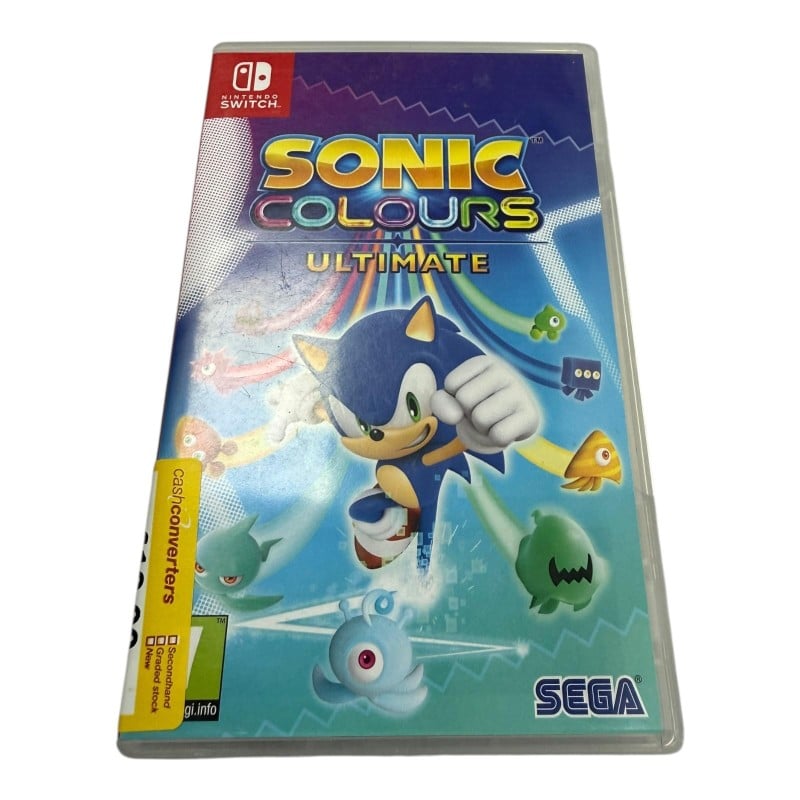 Sonic Colours Nintendo Switch | 053100190439 | Cash Converters