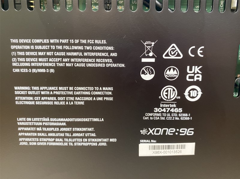 Allen & Heath Xone:96 | 055000134002 | Cash Converters