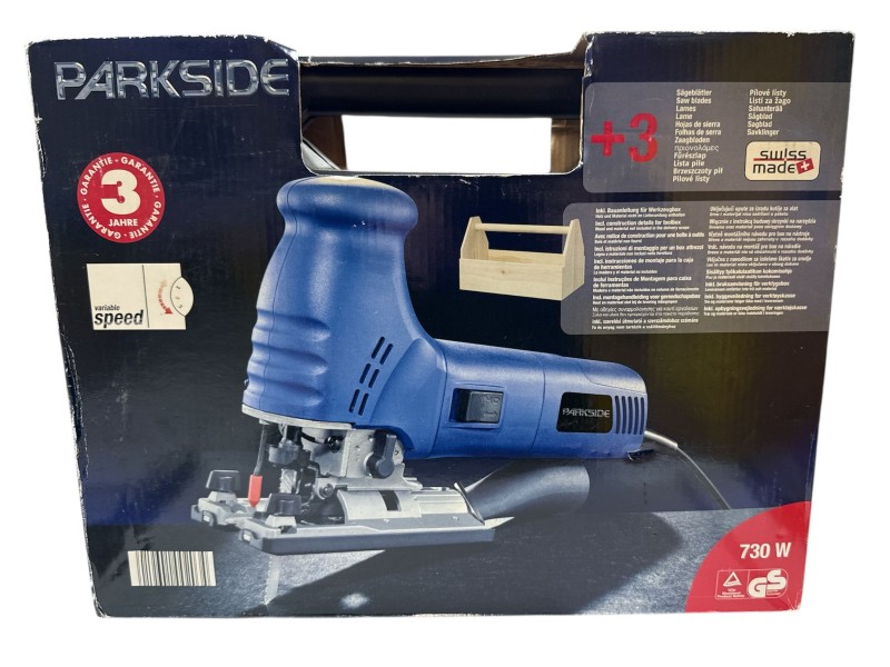 Parkside One Hand Pendulum Action Jigsaw Pphss 730 Sealed ...
