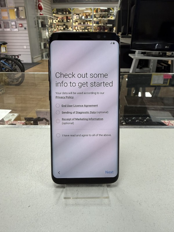 Samsung Galaxy S8 Sm-G950f 64GB Black | 018200311347 | Cash Converters