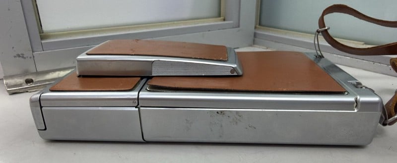 Polaroid, Instant Film Camera Vintage 70S Original Vintage Skin - Brown ...