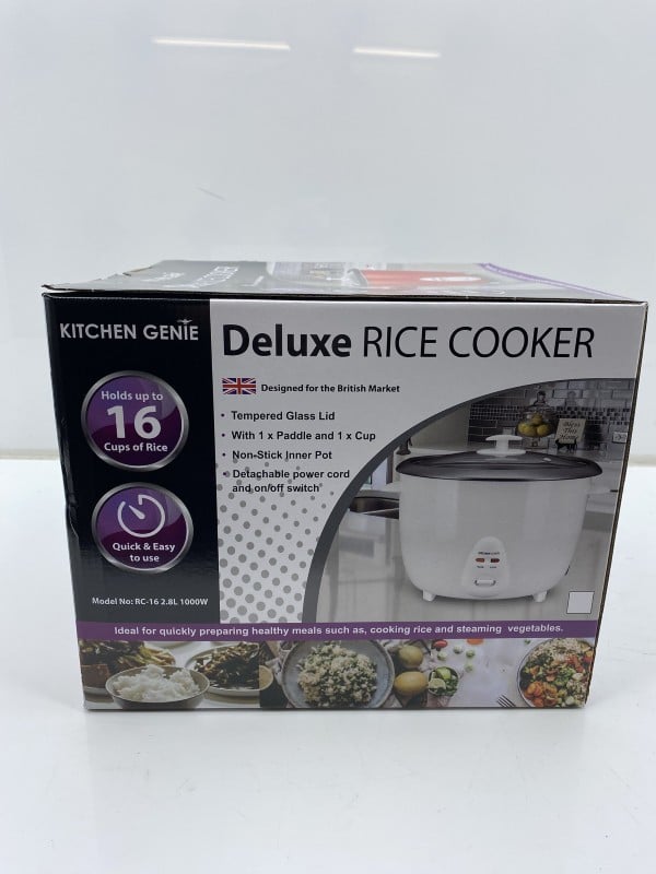Kitchen Genie 16 Cup Rice Cooker | 026400244375 | Cash Converters